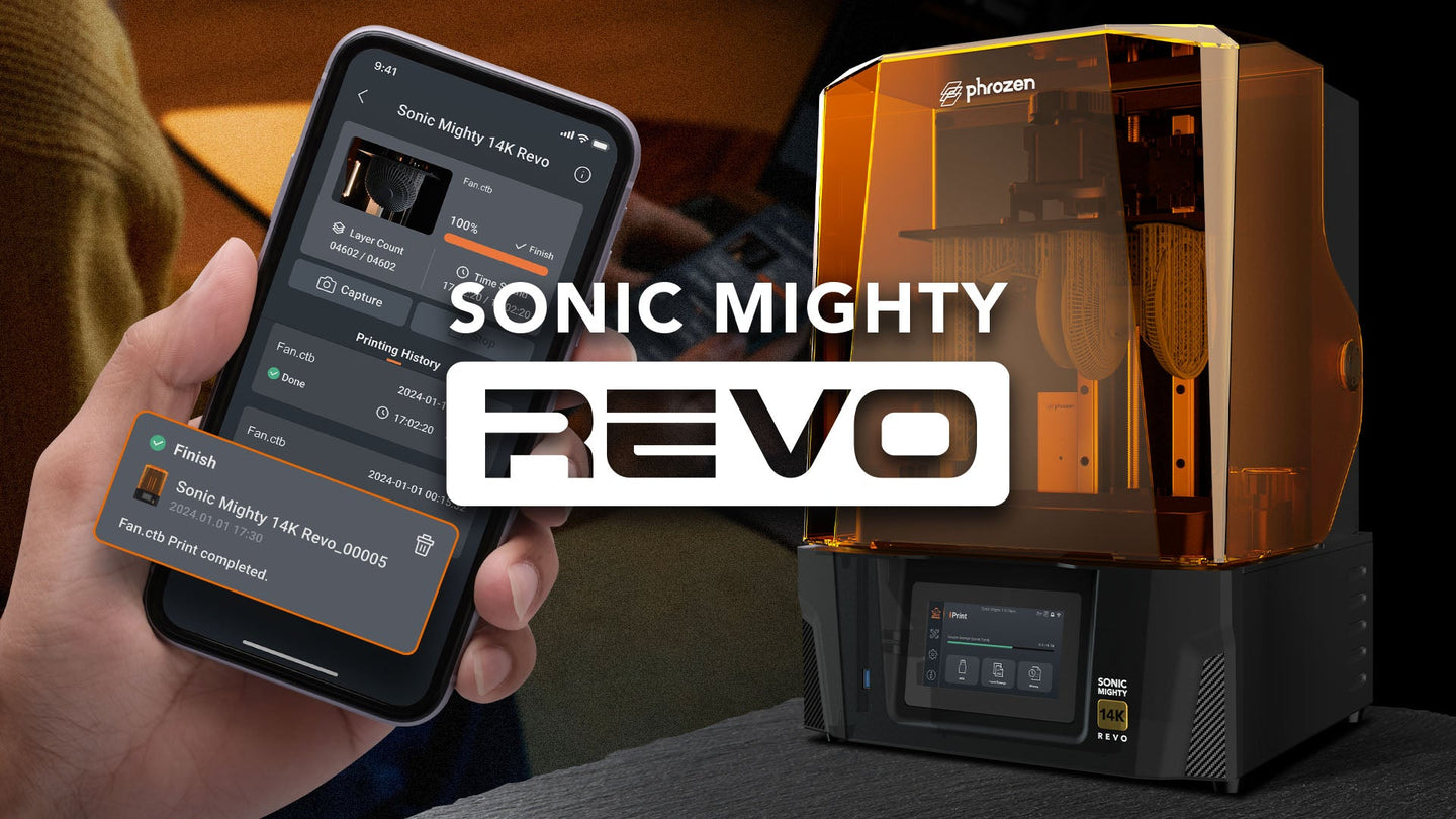 Phrozen Sonic Mighty Revo 14K 10.1" LCD 3D Printer – Phrozen EU