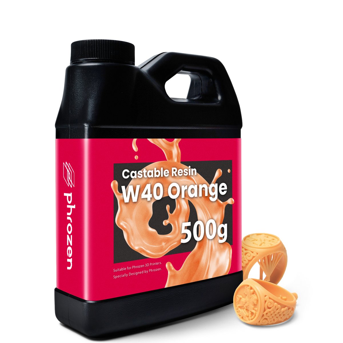Castable Resin W40 Orange | Phrozen – Phrozen EU